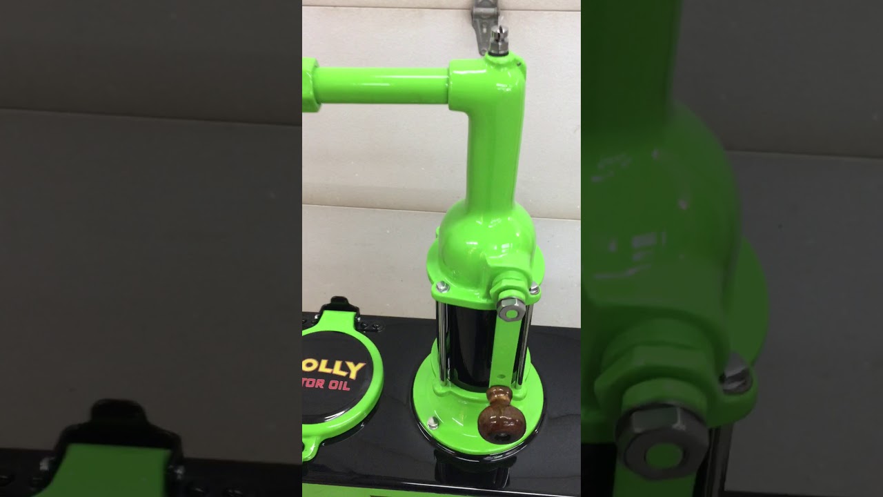 Restored Polly Oil Lubester, Display Case, For Sale - YouTube