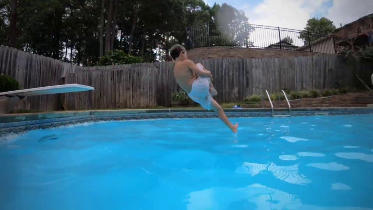 Just Hanging Around A Pool With A GoPro (first Vid!) - YouTube