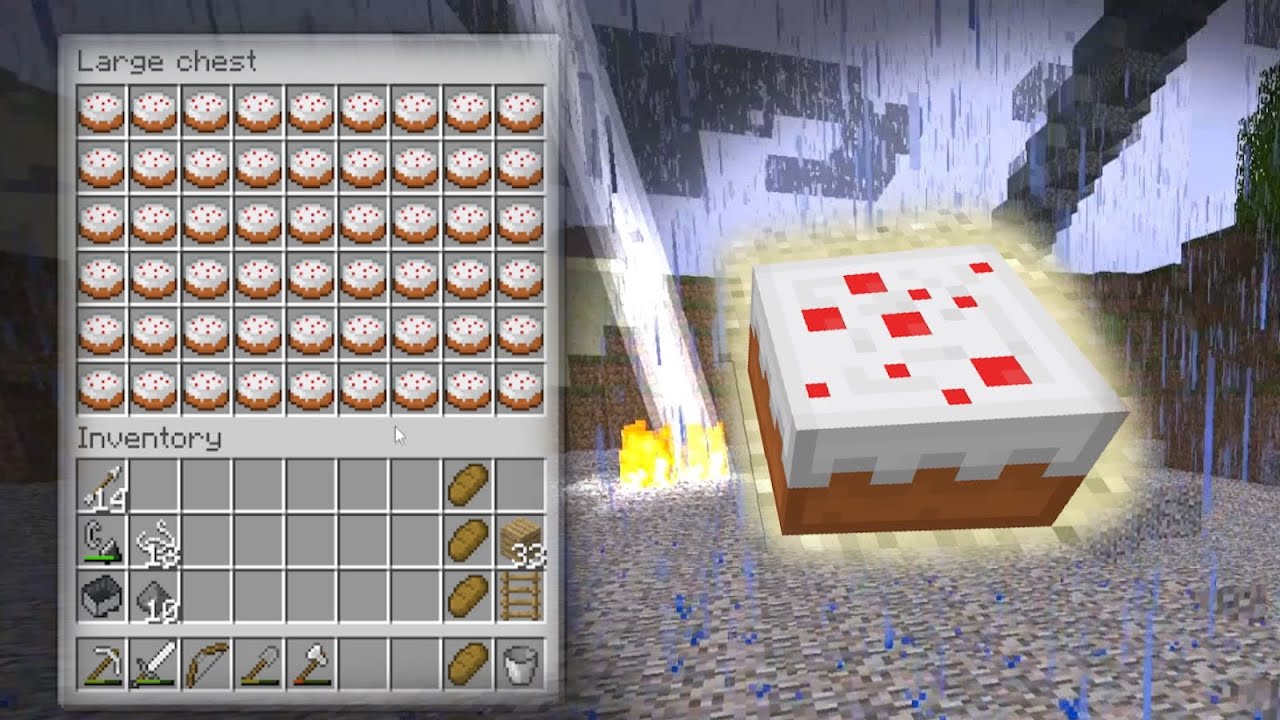 Minecraft Beta 1.7.3 - EP 52 - The Cake Episode - YouTube