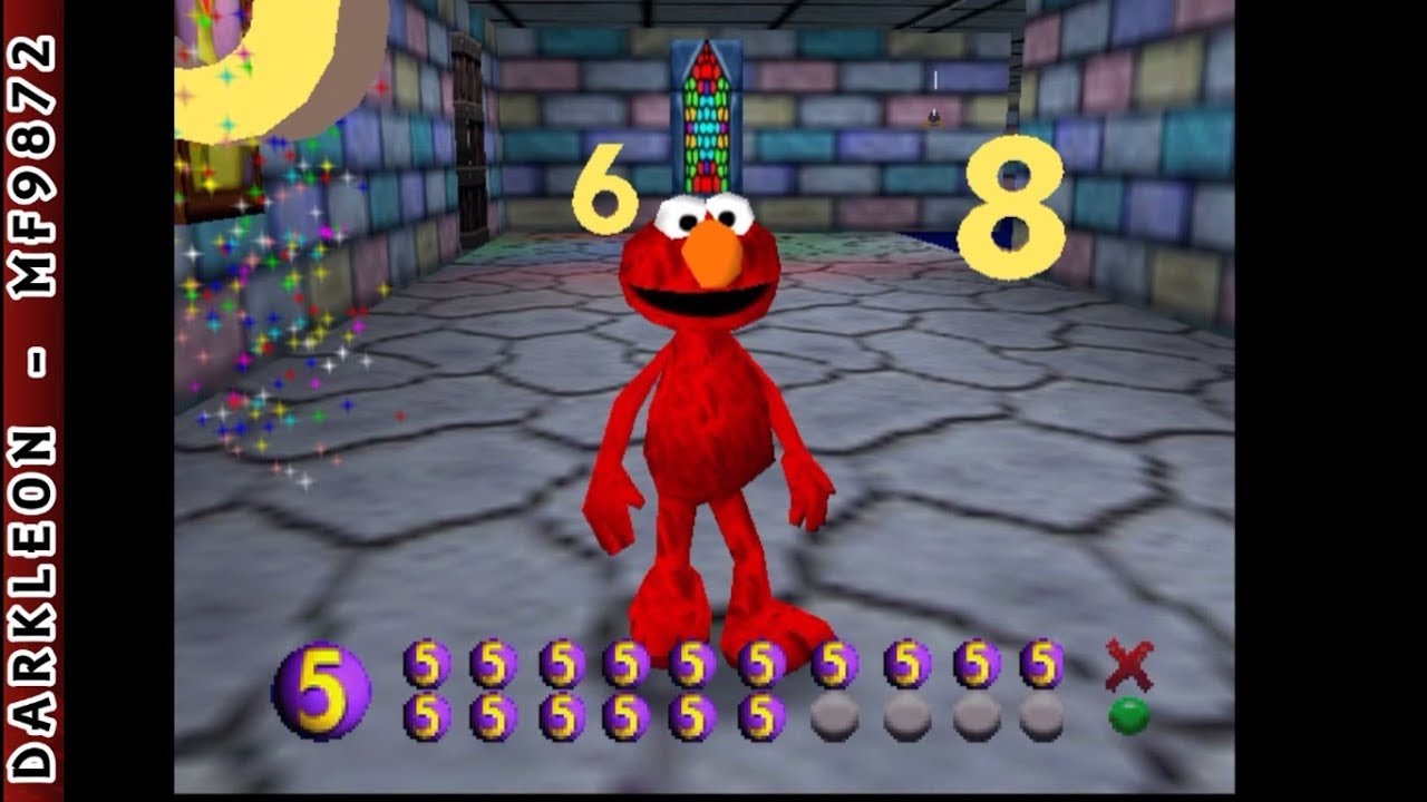 Nintendo 64 - Elmo's Number Journey © 1999 NewKidCo - Gameplay - YouTube