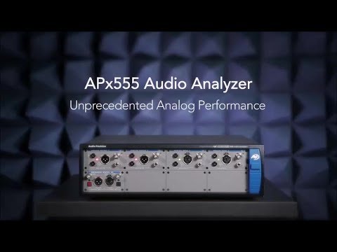 APx555 - High Performance Audio Analysis - YouTube