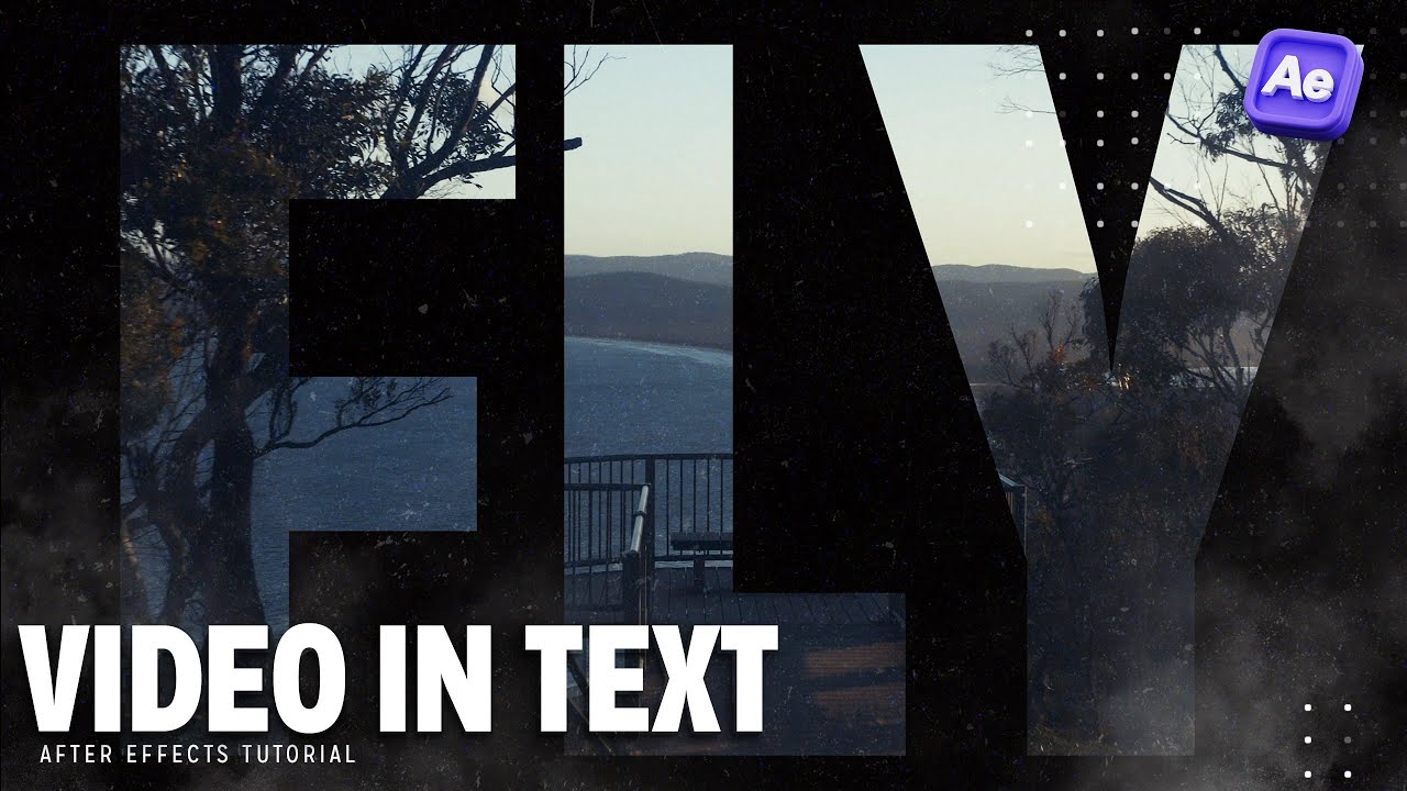 Create Stunning Video-in-Text Effects | After Effects Tutorial - YouTube