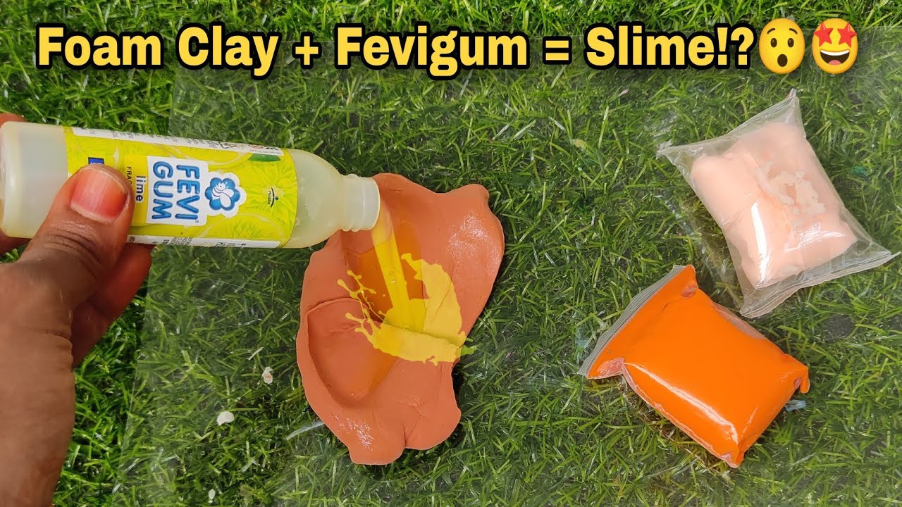 Fevigum into Foam Clay wow😯 Slime வருமா🤩 - YouTube