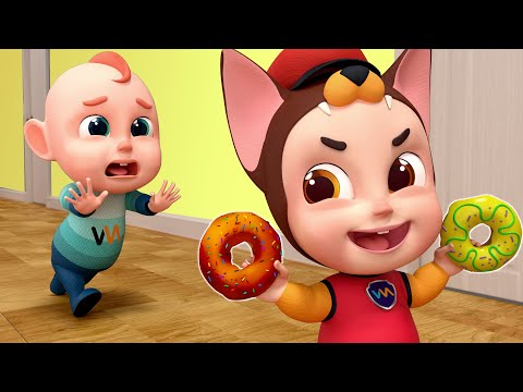 Hank Doesn’t Share Food With Rob | Sharing Song | Good Habits | Rosoo Kids Songs & Nursrery Rhymes