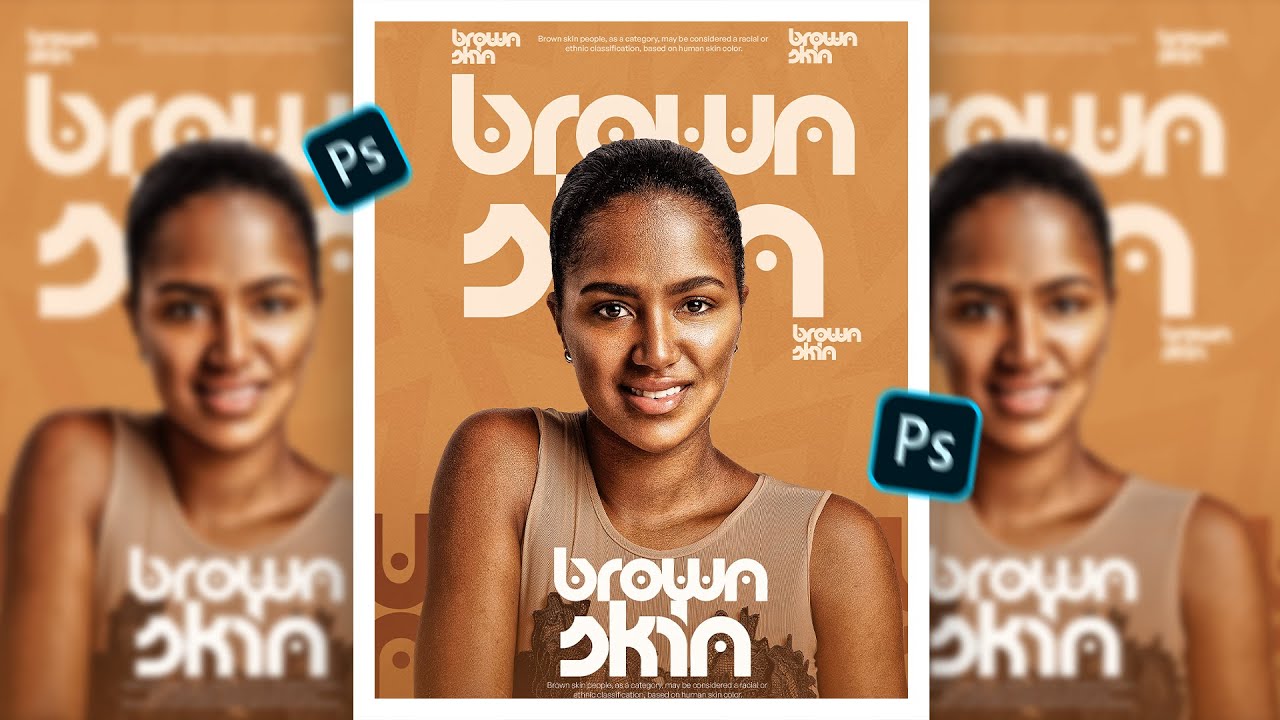 Custom Poster Design using Adobe Photoshop - YouTube