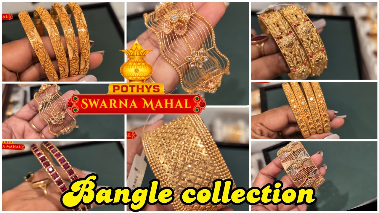 Pothys swarna Mahal👌Akshaya tritiya offer💞variety bangle collection ...