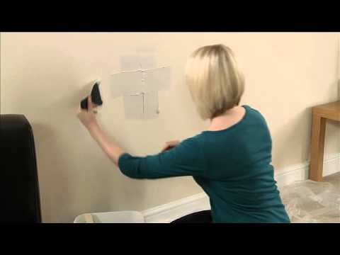 Artex - Plasterboard Repair - YouTube