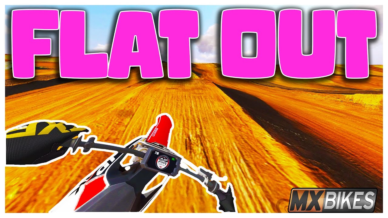 The Most FLAT OUT Track In MX Bikes - YouTube