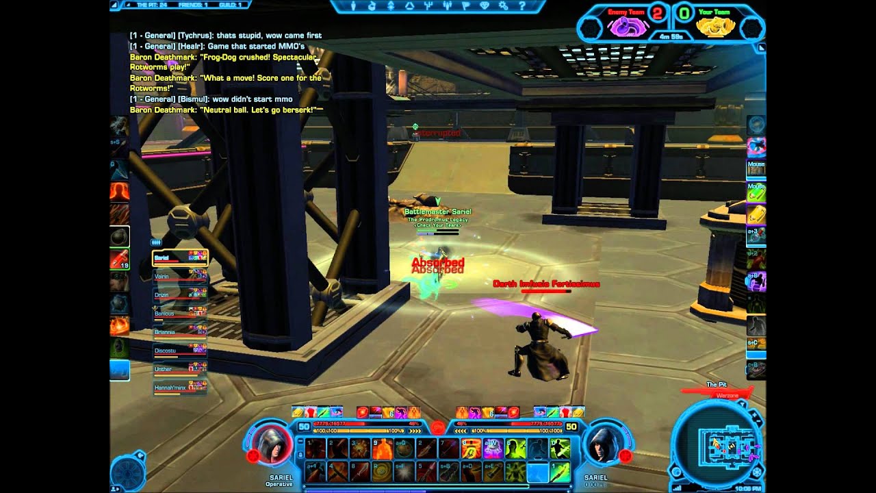 50 Imp. Agent Operative PVP Concealment SWTOR Sariel Anchorhead Part ...