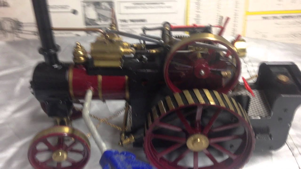 D R Mercer Steam Traction Engine - YouTube