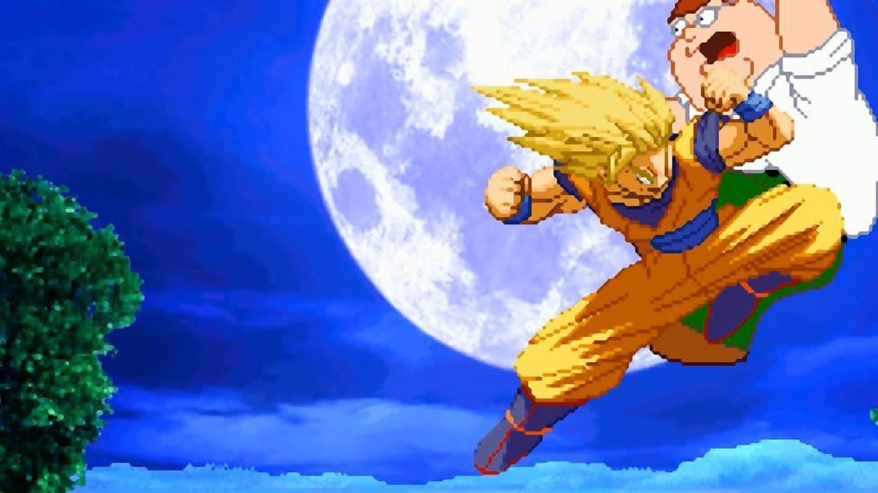 SSJ Goku vs Peter Griffin HD - YouTube