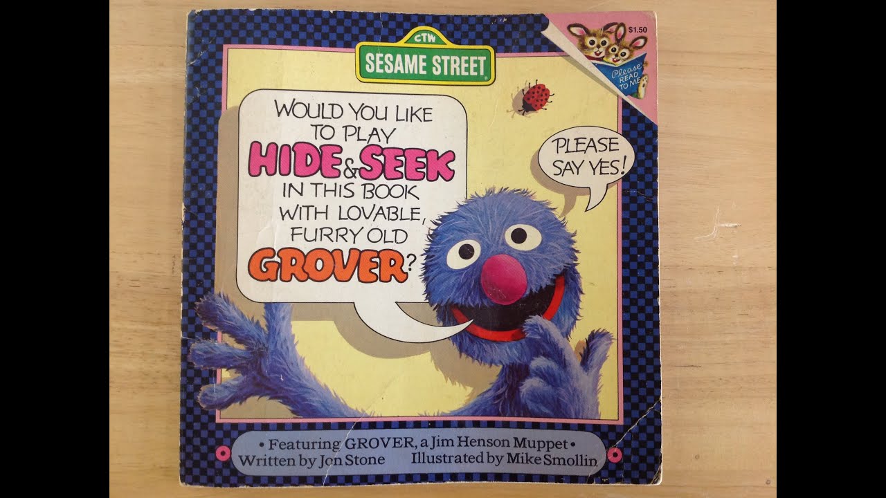 Sesame Street Grover Hide and Seek Read Aloud - YouTube
