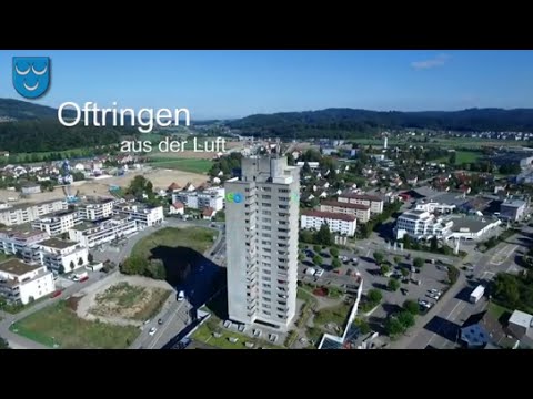Oftringen aus der Luft Feburar 2016 - YouTube