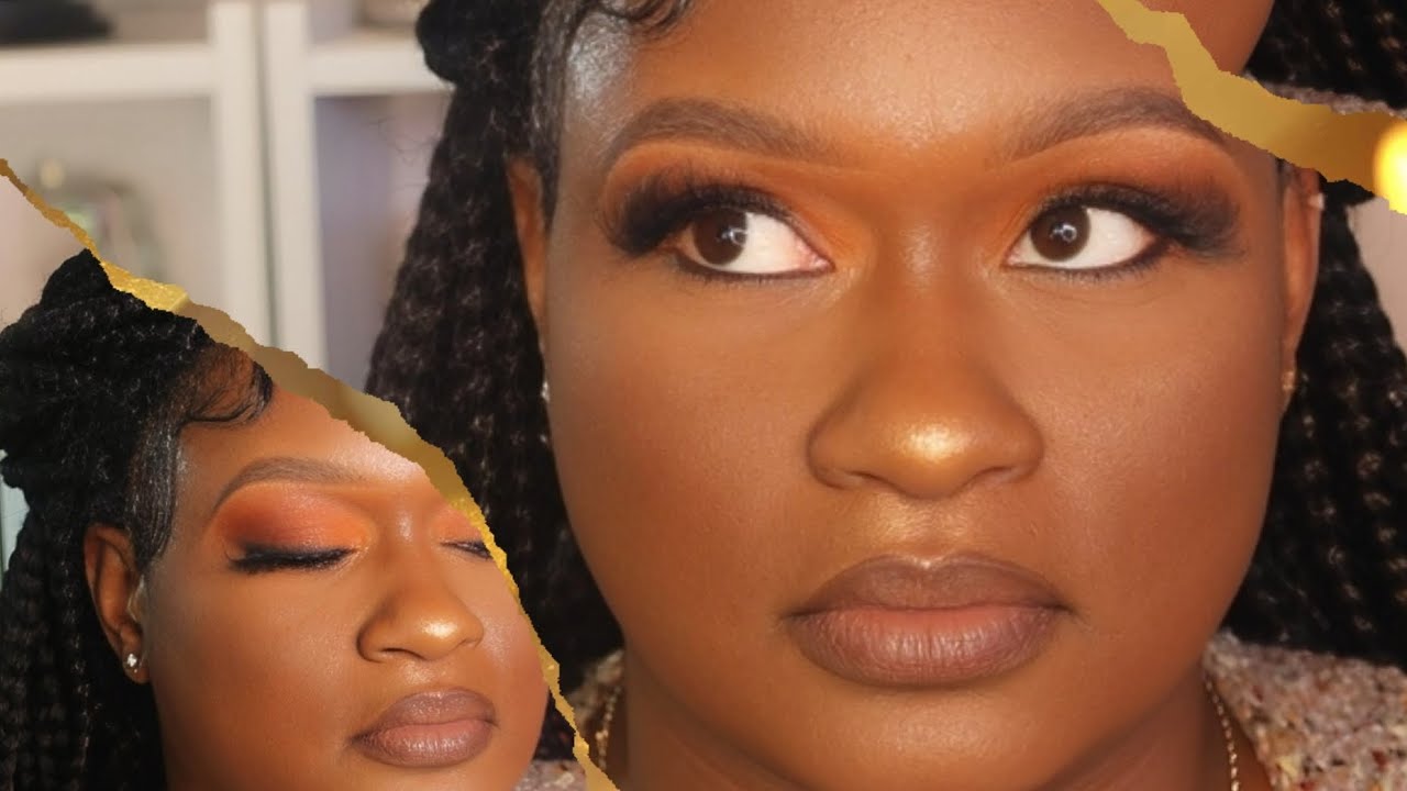 ♥♡━━━━━━GORGEOUS GLAM TUTORIAL FOR MEDIUM/DEEP BROWN SKIN TONE! - YouTube