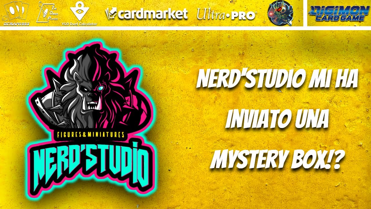 Nerd'Studio Mi Ha Inviato una Mystery Box!? Apertura Figure in Resina e Carte! - YouTube