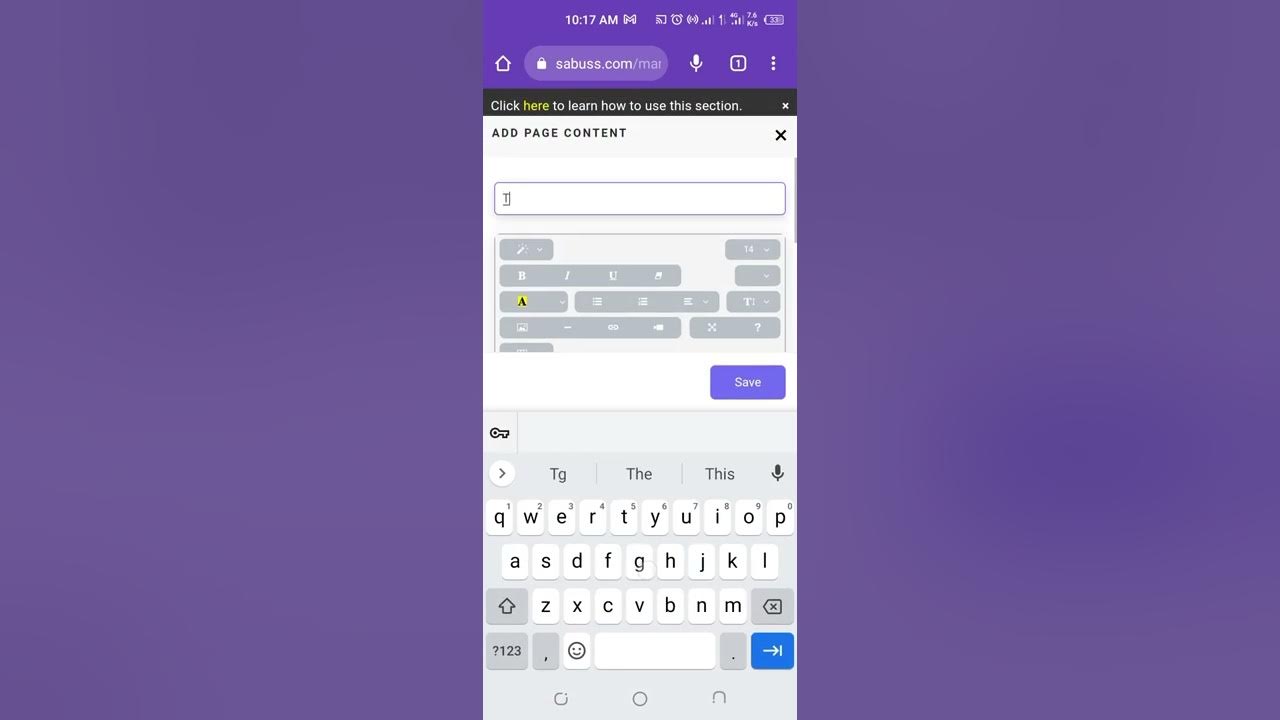 How to Add Form, Page and Link to your App menu - Samora Bot - YouTube
