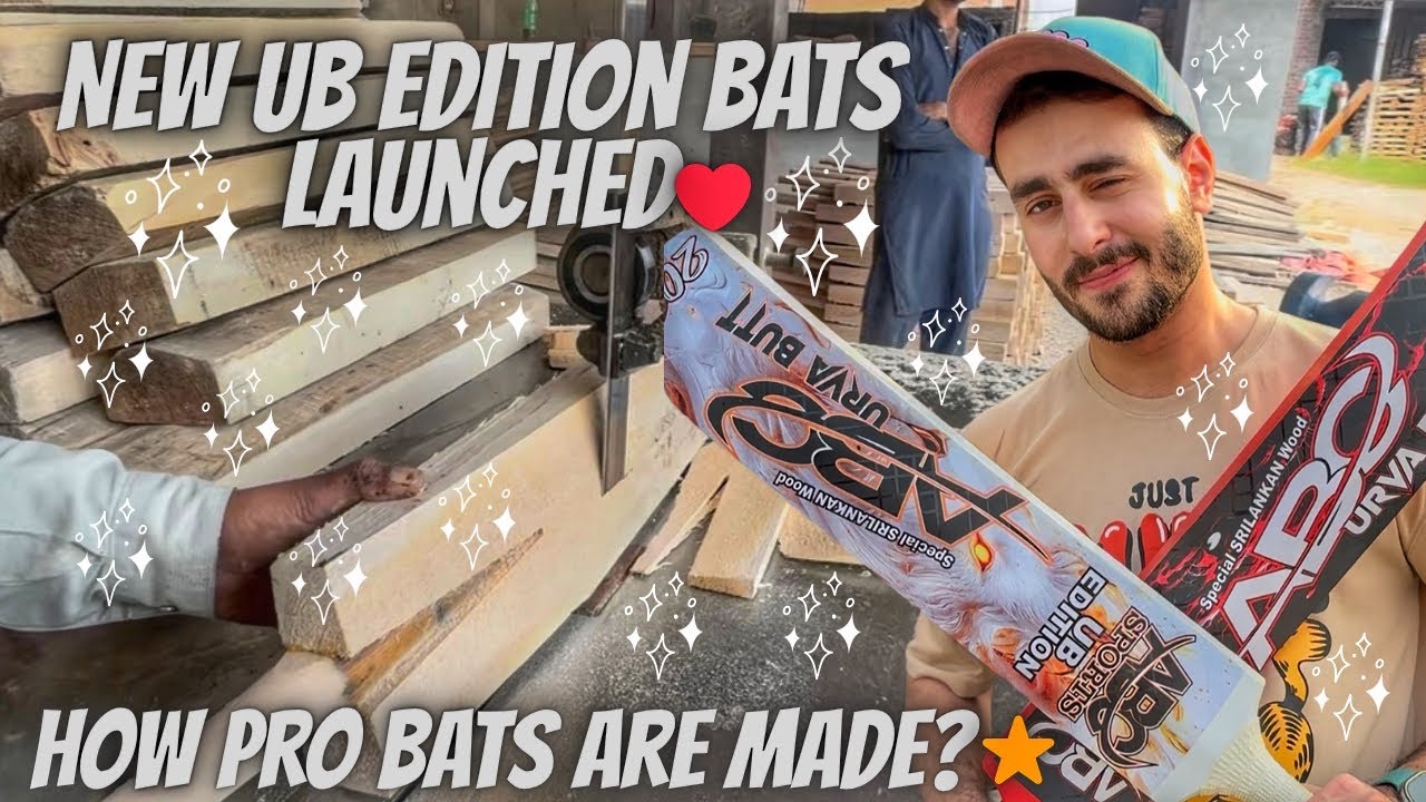 New Guns Launched | Full Making Of Pro Bats | Sialkot Factory Vlog ...
