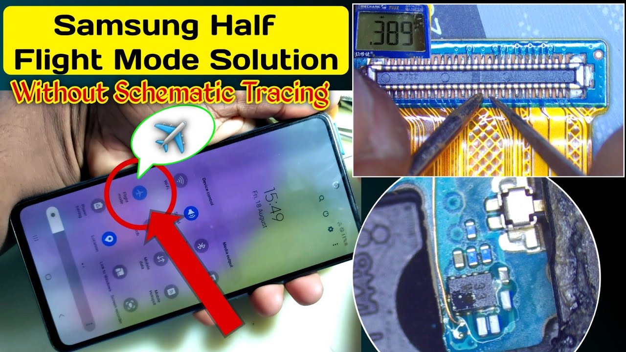All samsung half flight mode solution 💯 - YouTube