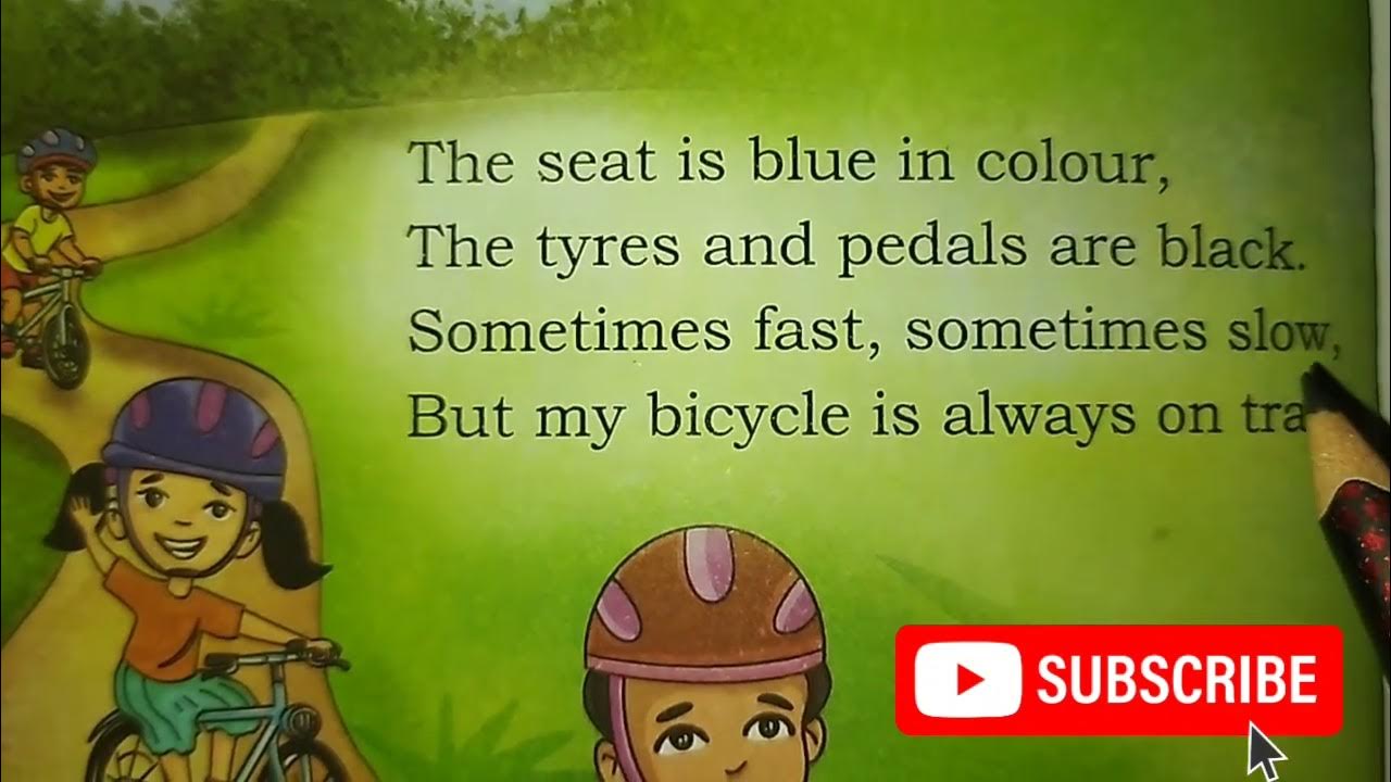 Class 2 | My Bicycle | Lesson Reading Mridang NCERT English - YouTube