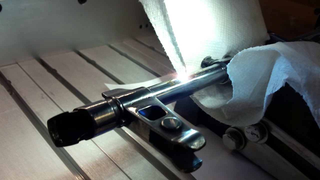 Laser engraving on AK47 with Z Tech's QM Plus laser www.ztechlasers.com ...