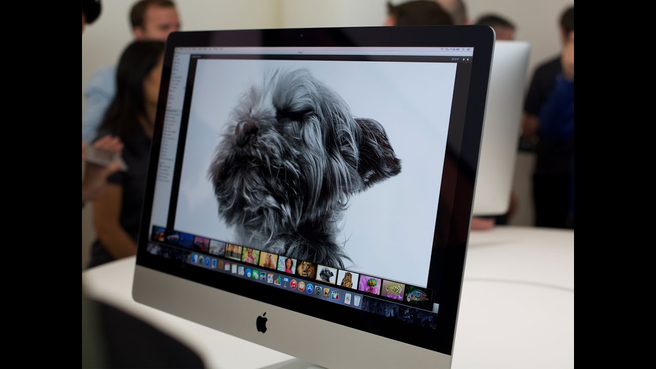 Retina 5K iMac hands-on! - YouTube