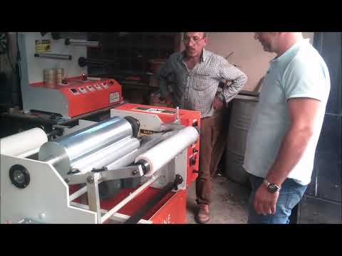 50 cm Çift Kollu Streç Film Aktarma Makinesi