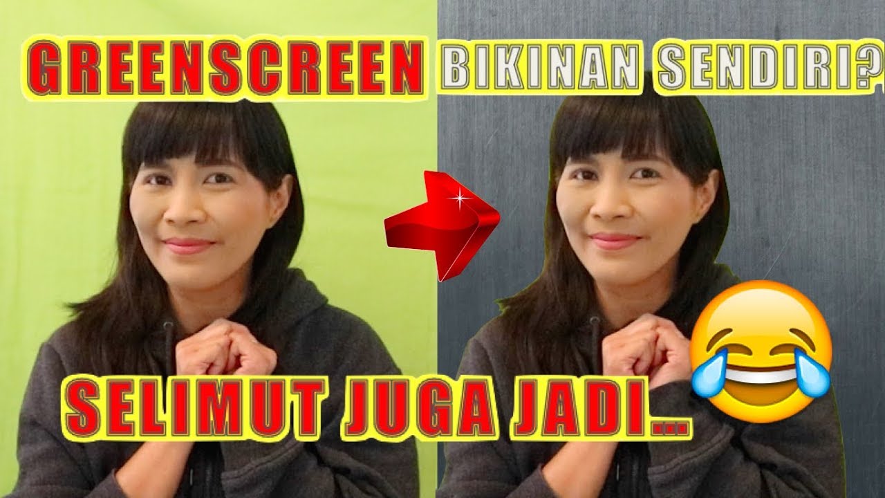 Testing GreenScreen Bikinan Sendiri 😂 | Tak Ada Alat Selimut Pun Jadi ...