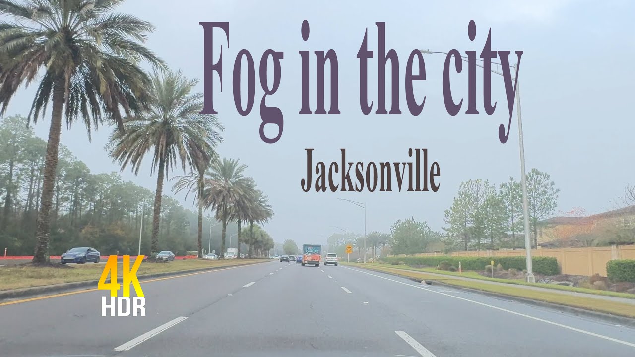 4K Fog in the City movie - YouTube