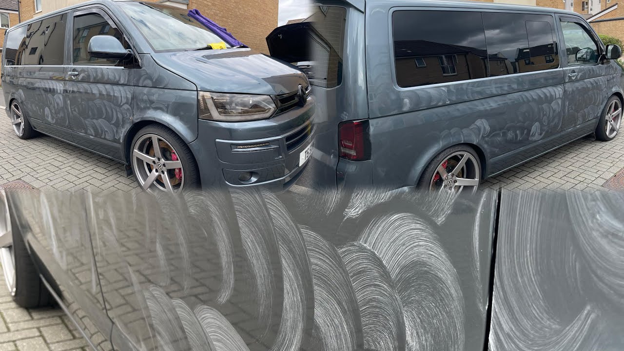 DETAILING THIS TRANSPORTER WITH A NEW WAX COAT PROTECTION - YouTube