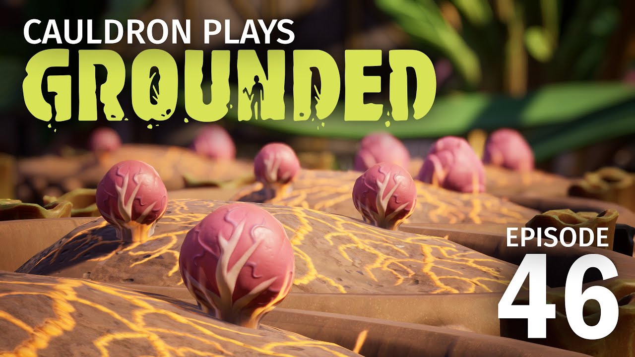 Growing a Muscle Sprout Garden // Cauldron Plays Grounded // Episode 46 ...