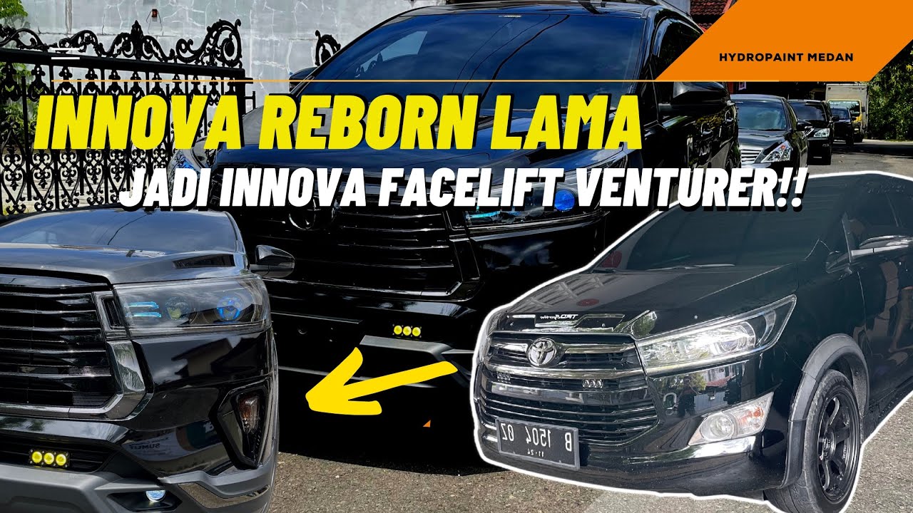 INNOVA REBORN G UPGRADE KE VENTURER FACELIFT - YouTube