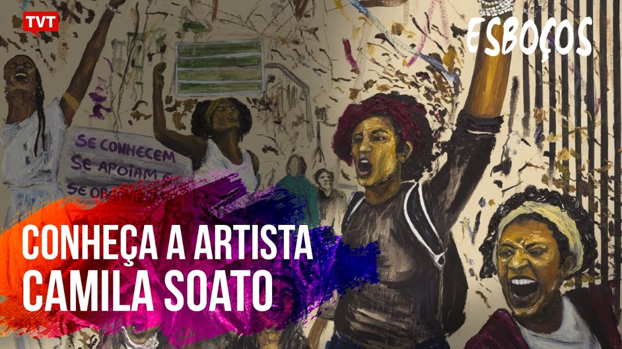 Conheça a artista Camila Soato | Esboços - YouTube