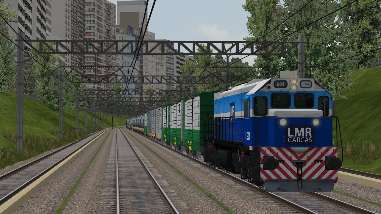 LGM - L901 llegando con un carga a Duroville - YouTube