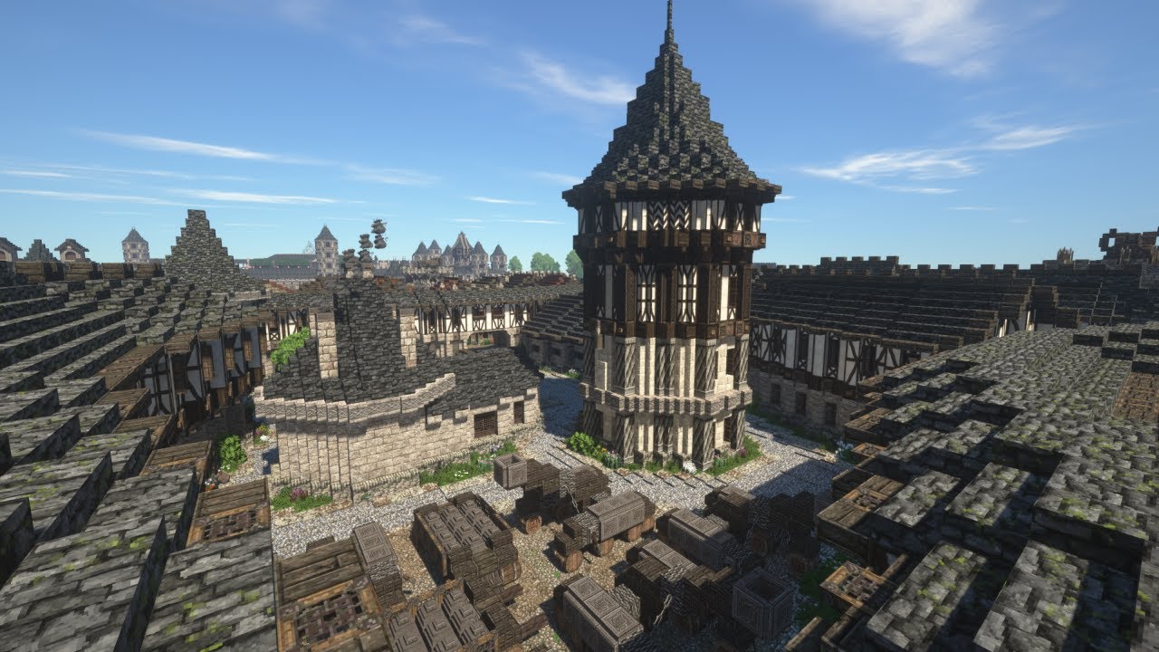Minecraft Medieval Military Fort (Fort of the First Sword) - YouTube