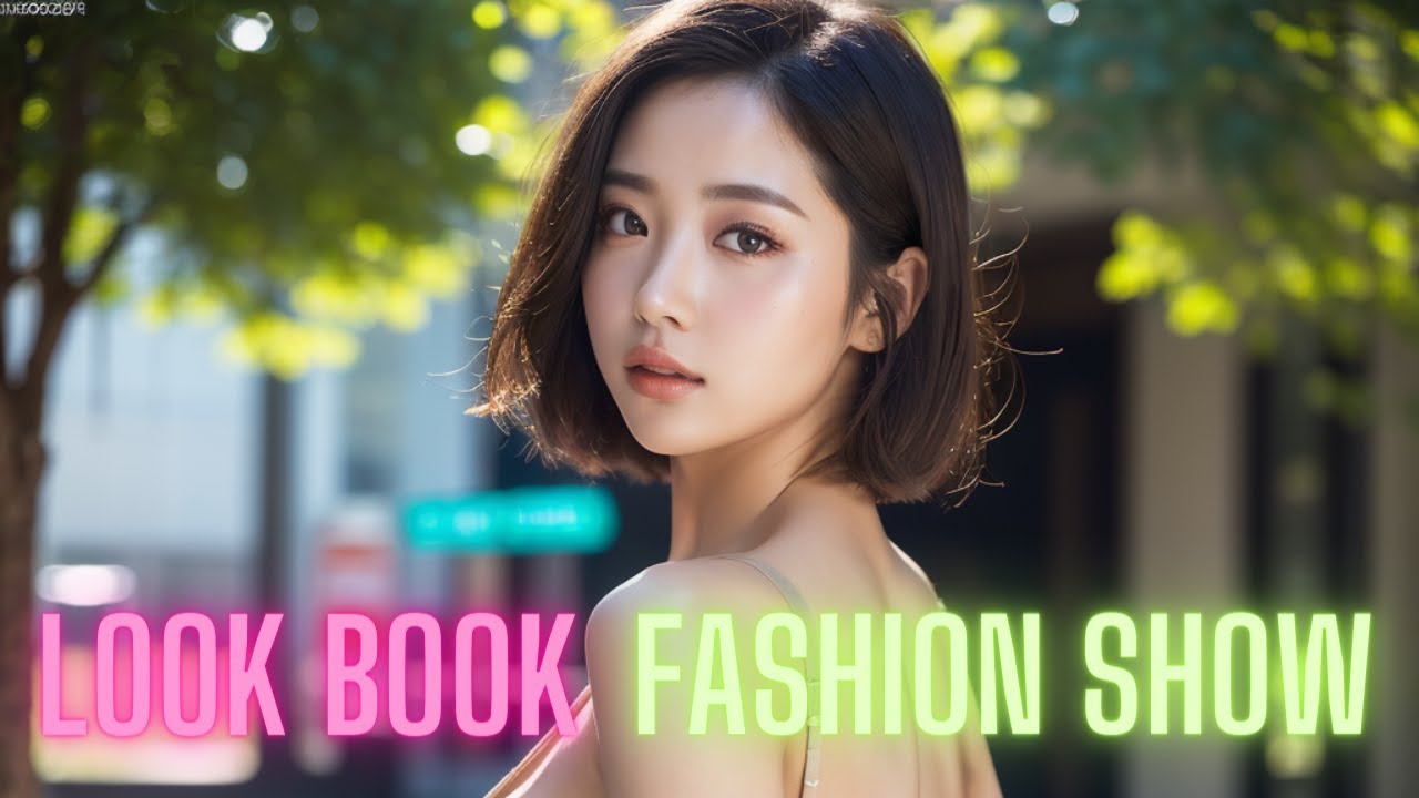 AI ART FASHION SHOW LOOKBOOK, DRESS - YouTube