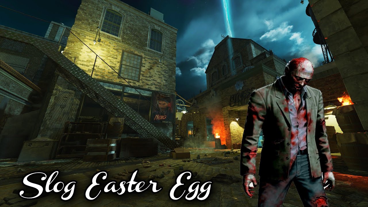 Bo3 New Custom Zombies Slog Easter Egg! - YouTube