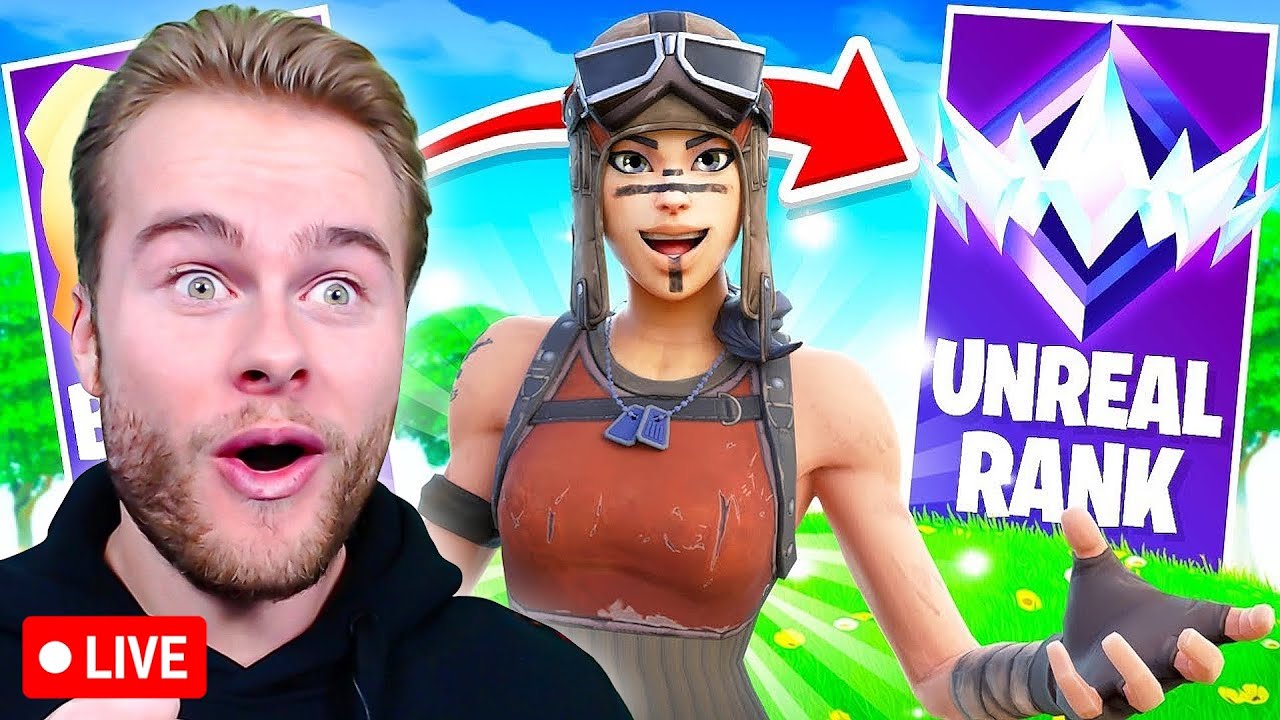 🔴 LIVE: FORTNITE RANKED ROAD TO UNREAL & B06 BETA SPELEN! - Royalistiq ...