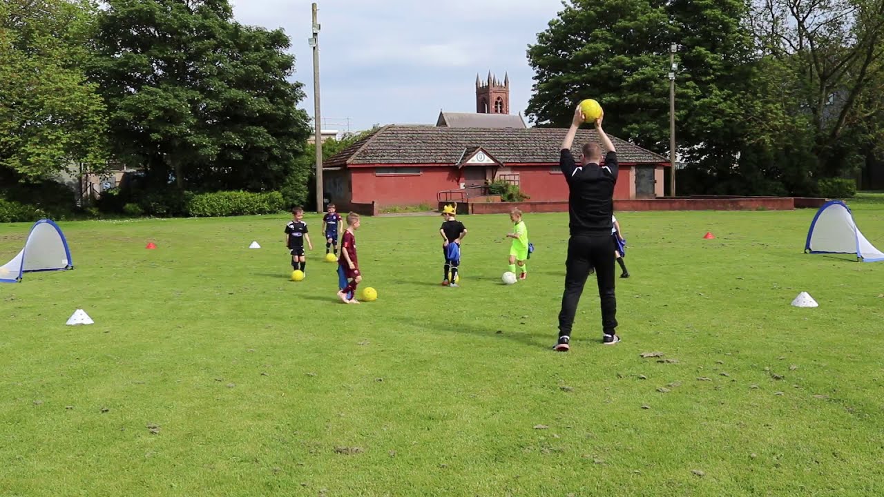 King of the Ring Game | Football/Soccer Training Exercise - YouTube