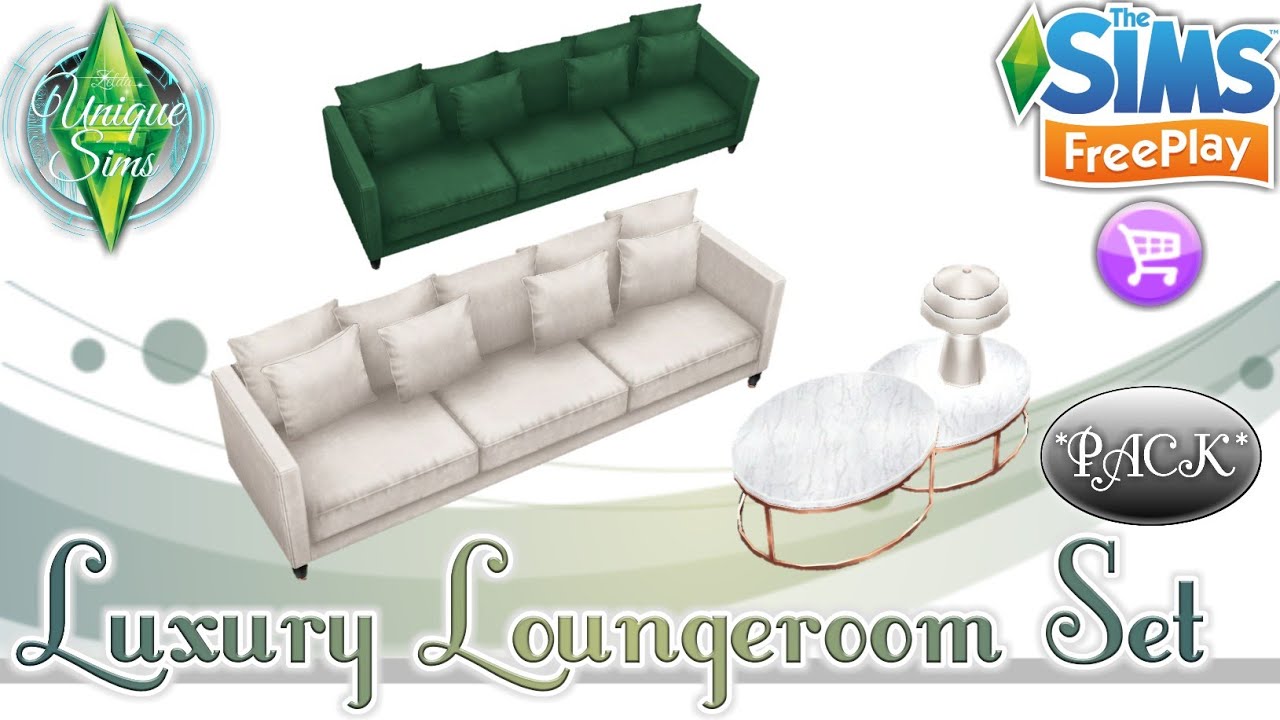The Sims Freeplay ||🔶️|| Luxury Loungeroom Set ||🔶️|| Online Store ...