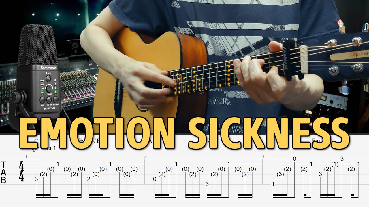 Said The Sky – Emotion Sickness. Fingerstyle Guitar Tabs - YouTube