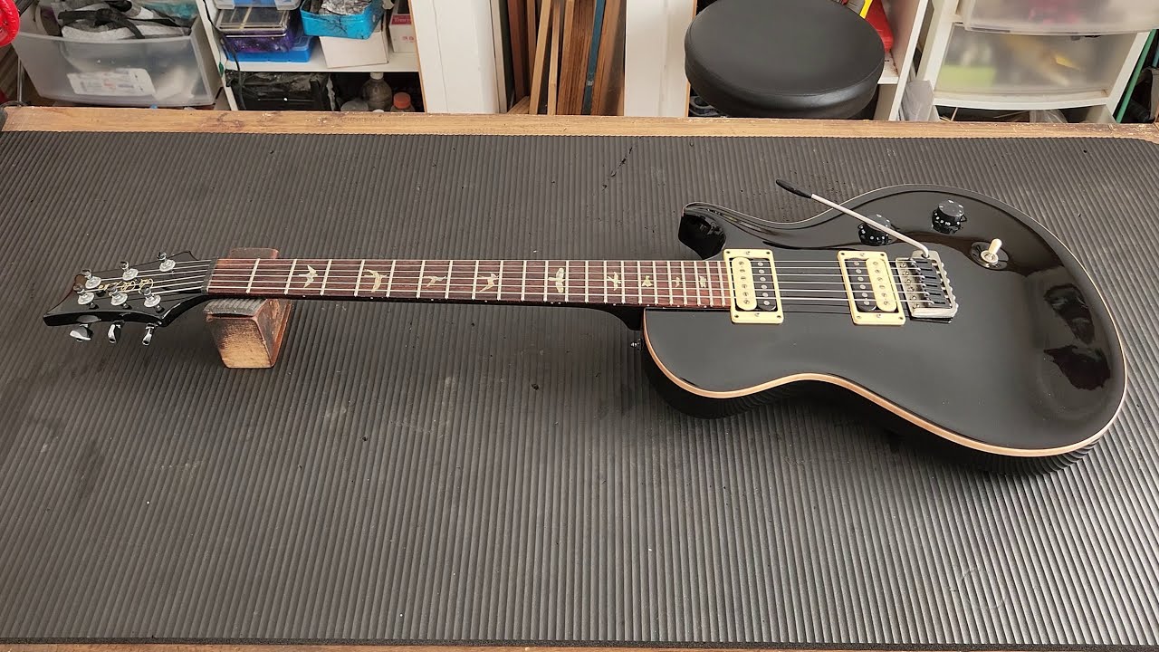 PRS Singlecut Trem | Instalación de Piezo MannMade y LR Baggs Control-X ...