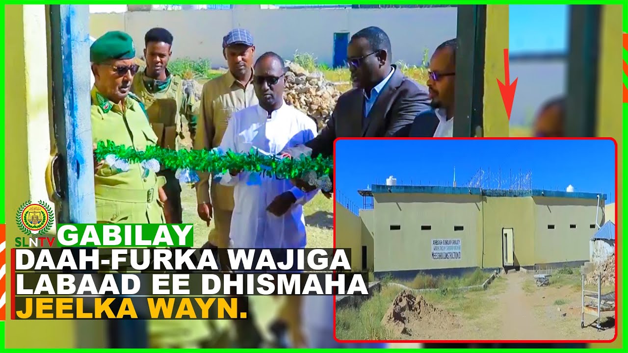 Wasiirka Wasaarada Cadaalada oo Daah-Furay Wajiga Labaad ee Dhismaha ...