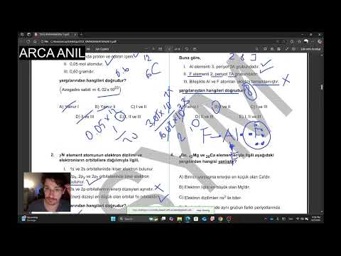 Kimya Özel Ders - 2016 LYS Kimya açıklamalı çözümleri