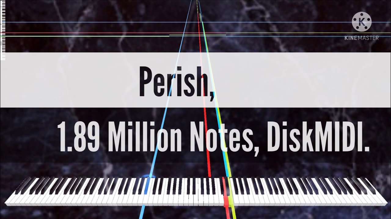 [Black Midi] Perish, 1.89 Million Notes, DiskMIDI. - YouTube