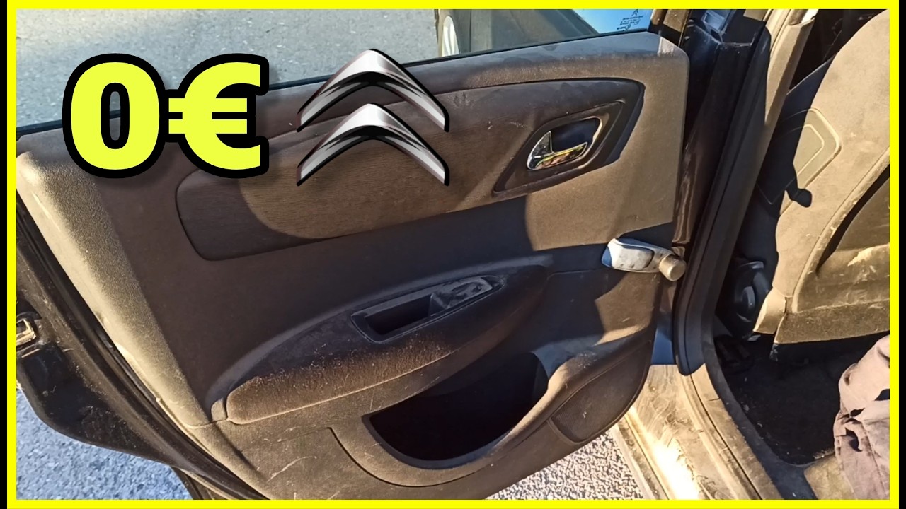 Solución Tirador Puerta Roto | Citroen C4 - YouTube