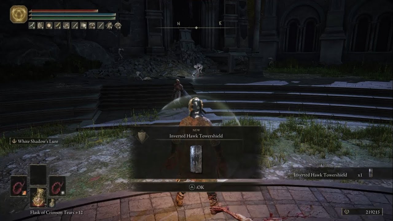 Elden Ring - Inverted Hawk Towershield drop - YouTube