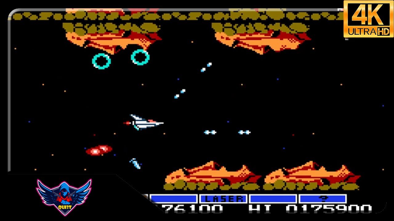 Gradius - NES [4K, 60FPS] - YouTube