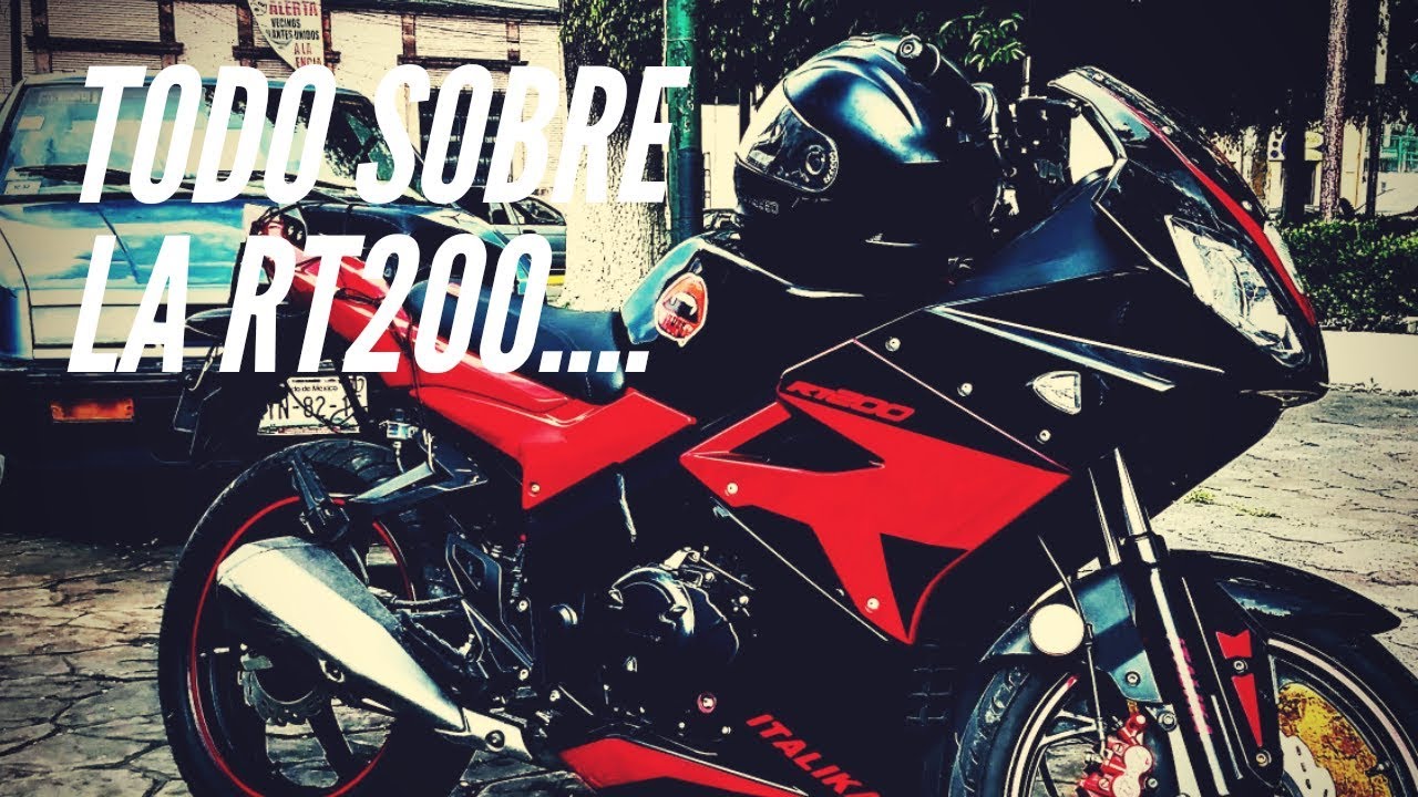Todo Sobre la RT200 de ITALIKA - YouTube