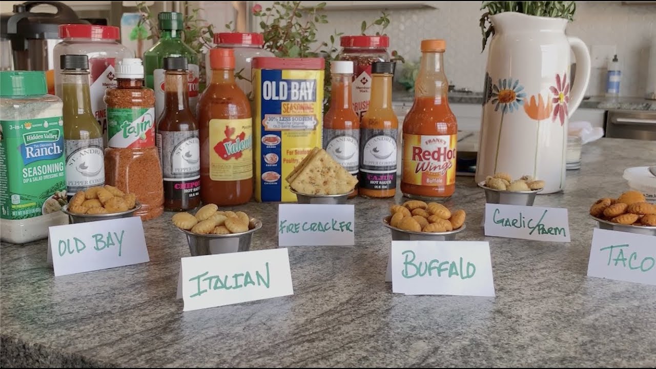 Taste-testing dips and chips for our menu! - YouTube