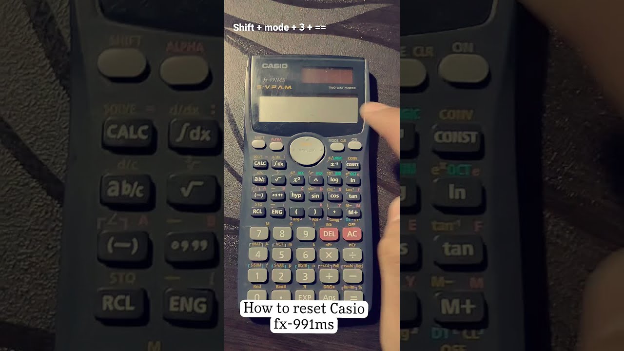 How To Reset Casio Fx 991ms YouTube how-to-reset-casio-fx-991ms-youtube